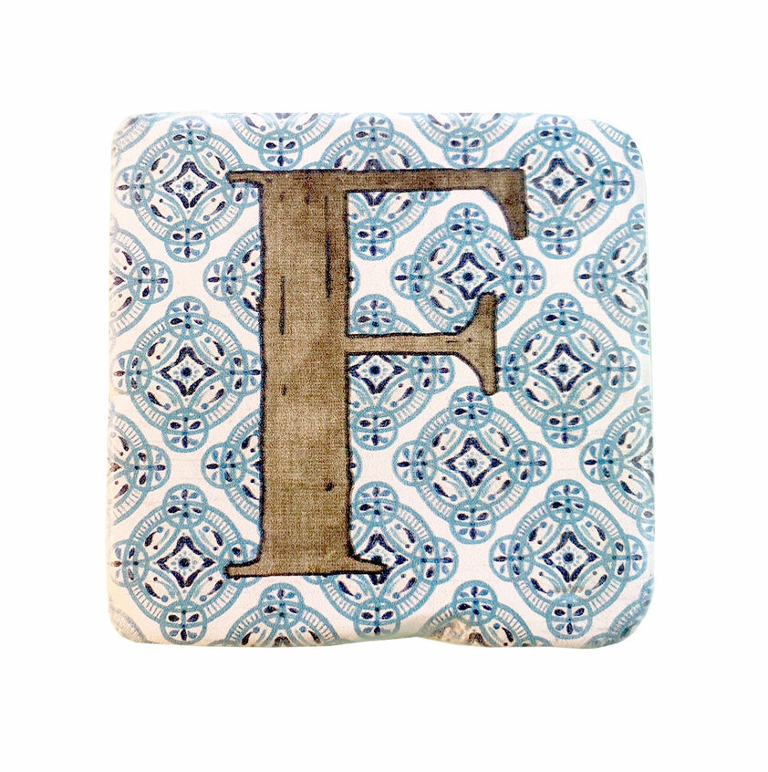 Alphabet Letter Coaster - Initials Coasters – Hyde and Seek