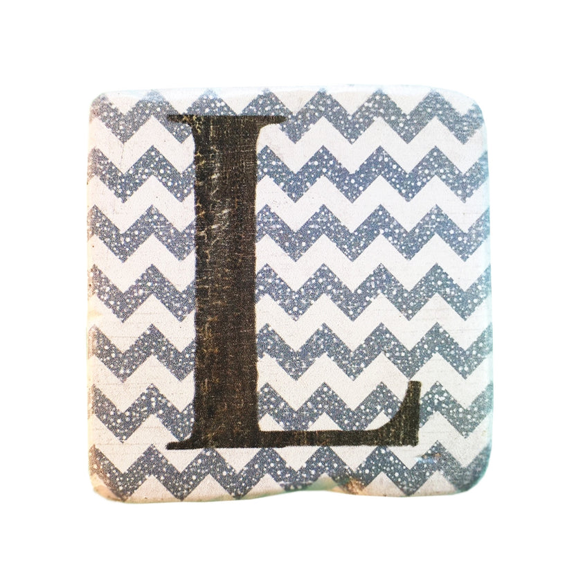 Alphabet Letter Coaster - Initials Coasters – Hyde and Seek